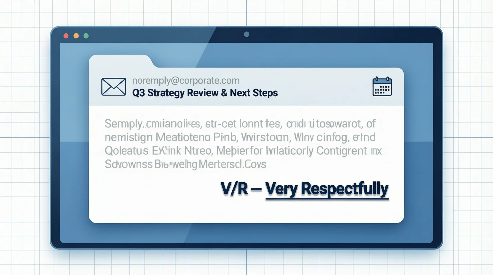 V/R Meaning in Emails: Full Explanation for Professionals In 2026