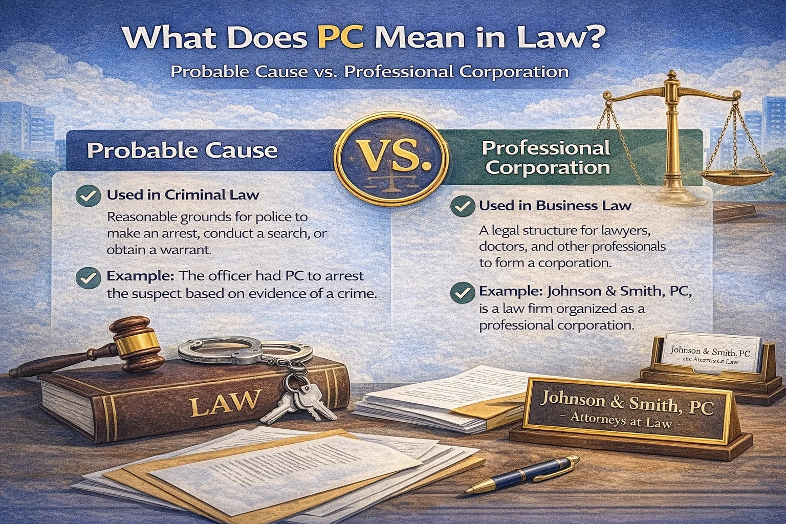 PC in Law Explained: What It Stands for and Why It Matters in 2026